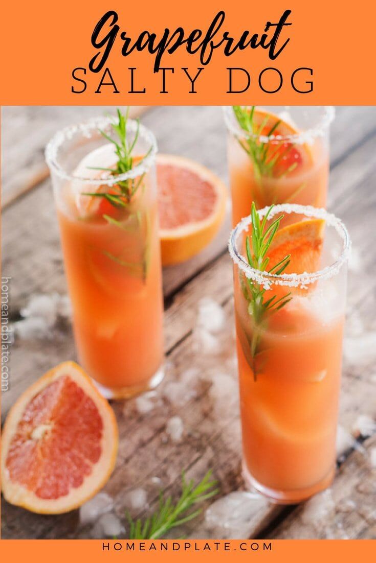 How to Make the Best Salty Dog Cocktail - Home & Plate