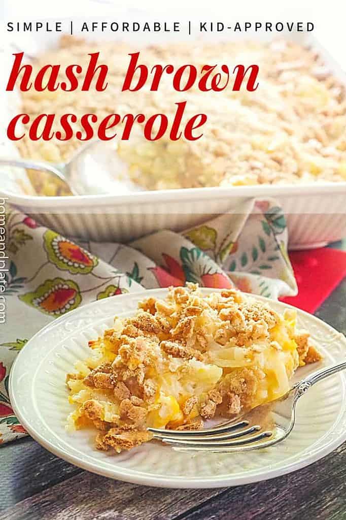 Easy Hash Brown Casserole Recipe with Simply Potatoes - Home & Plate